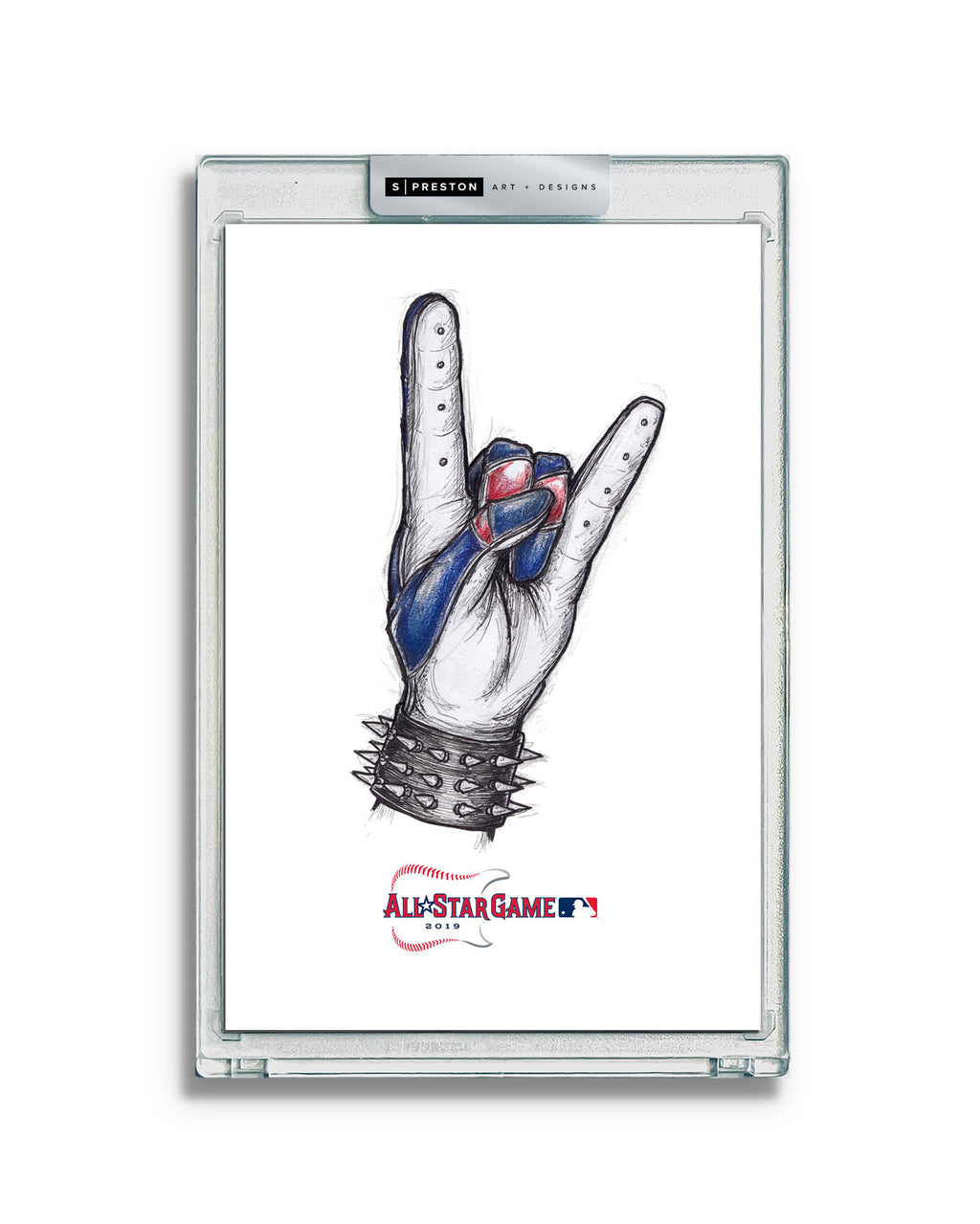 2019 MLB All-Star Game Sketch Art Card Slab – S. Preston Art + Designs