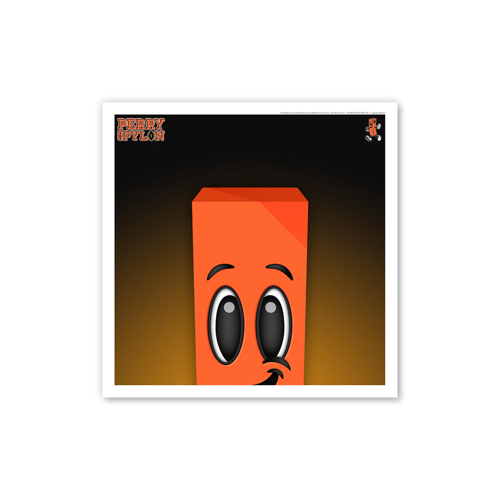 Minimalist Perry The Pylon Square Poster Print College Football Playoff ...