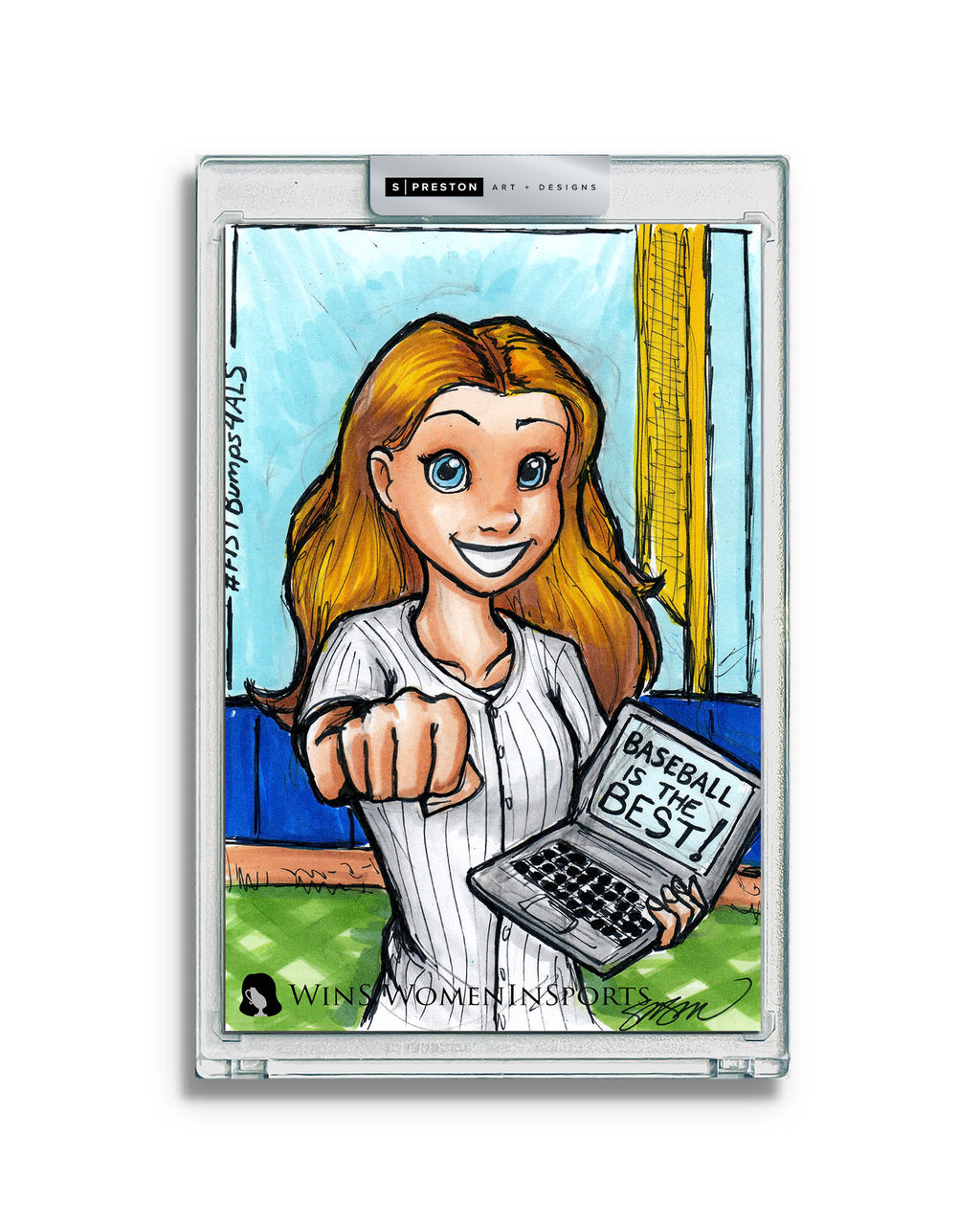 WinS® Every Day Sarah Langs ALS Original Art Card Slab 2023-06-02 – S ...