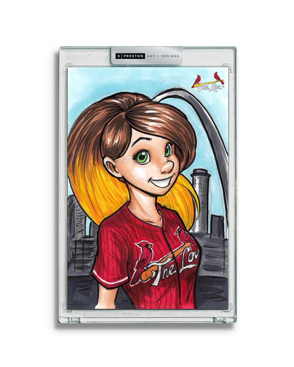 WinS® St. Louis Cardinals City Connect - Konni Mackenzie Art Card Slab ...