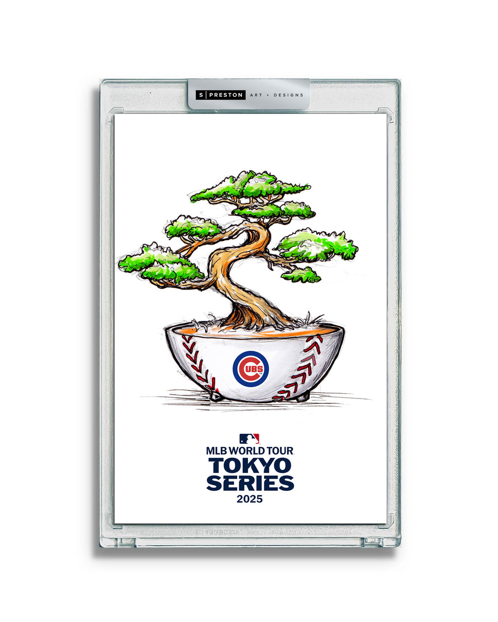 2025 MLB Tokyo Series Sketch Limited Edition Art Slab - Cubs – S ...