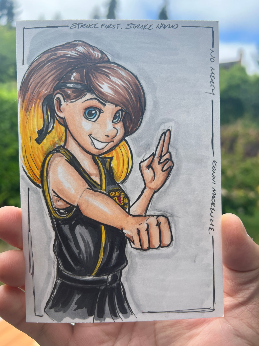 WinS® Every Day Konni Mackenzie Original Art Card Slab 2023-07-07 – S ...