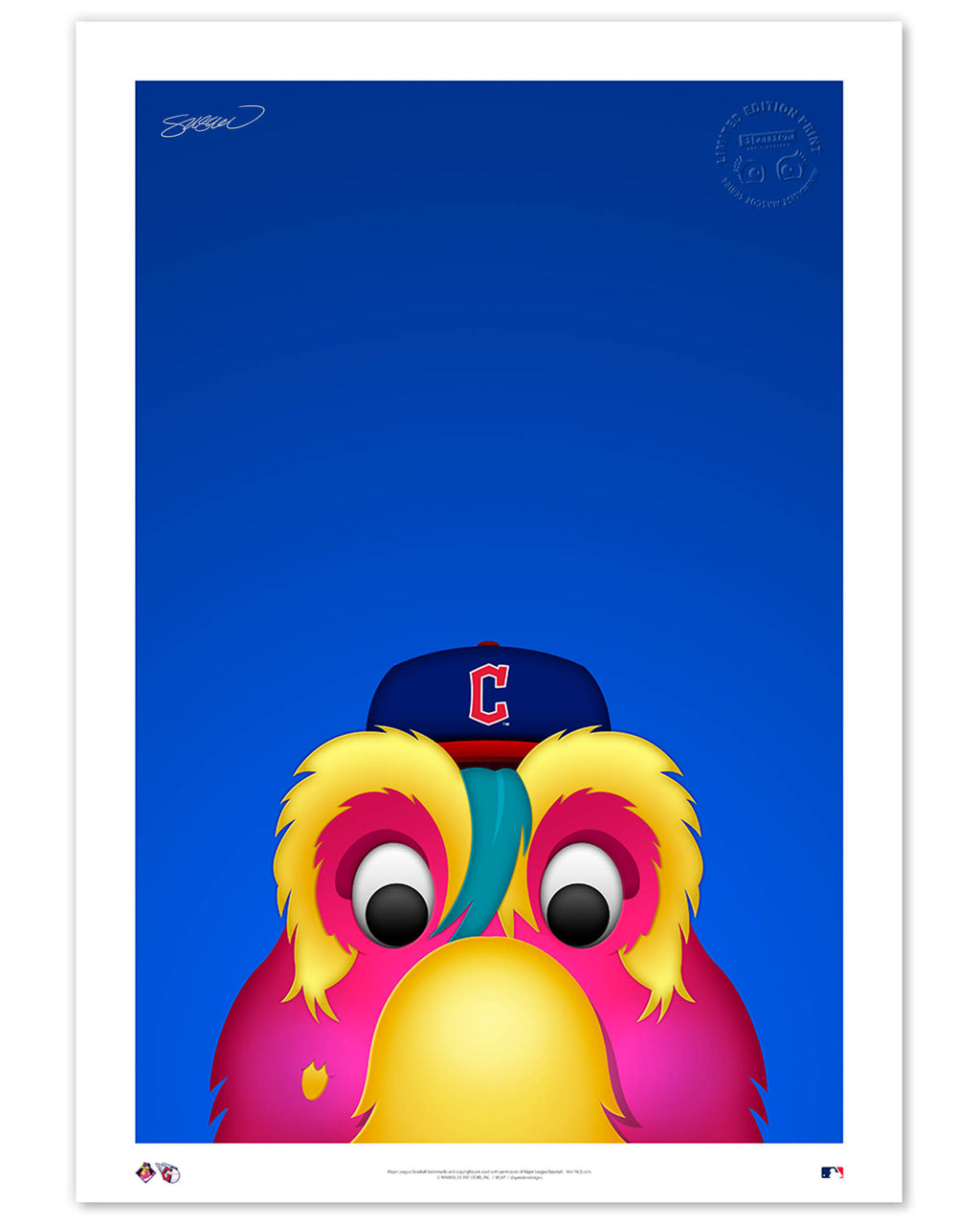 Minimalist Slider Cleveland Guardians - S. Preston – S. Preston Art ...