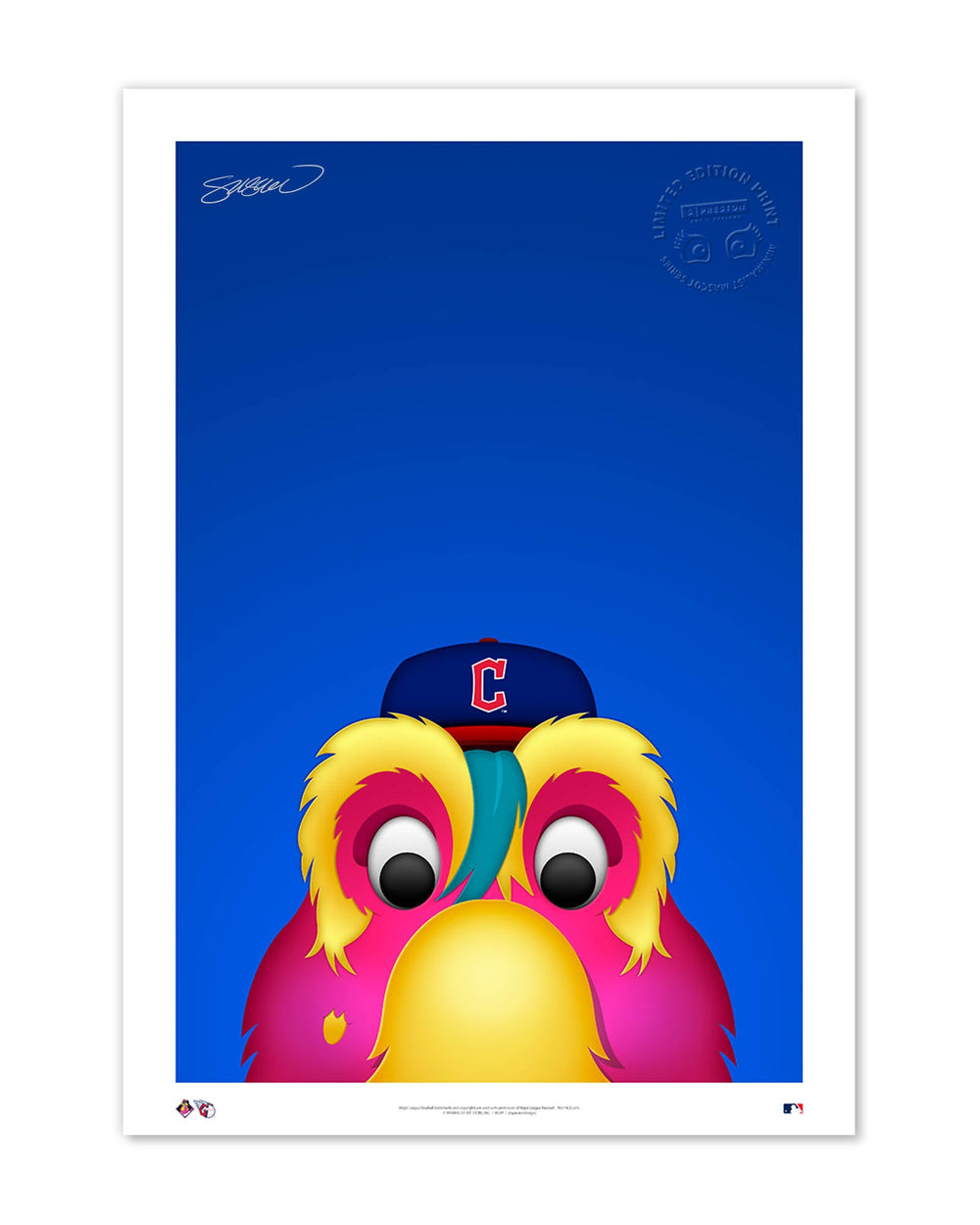 Minimalist Slider Cleveland Guardians - S. Preston – S. Preston Art ...