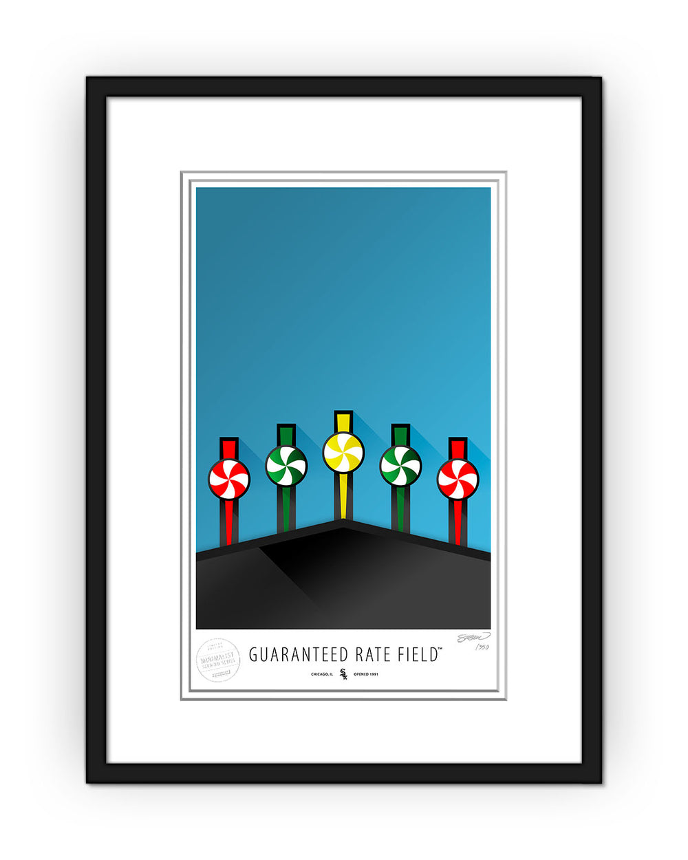 Minimalist Guaranteed Rate Field Chicago White Sox - S. Preston – S ...