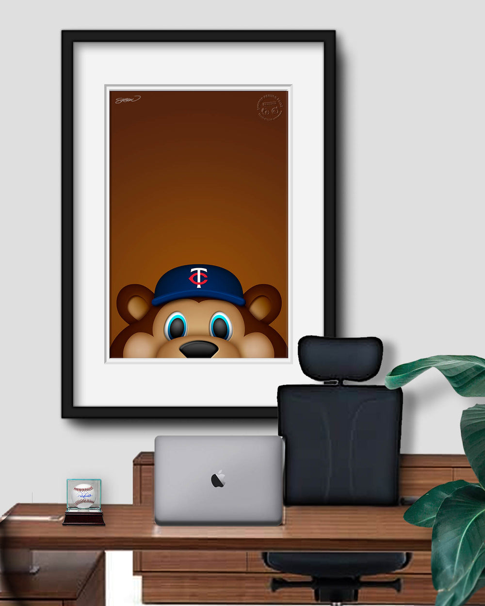 Minimalist T.C. Bear Minnesota Twins - S. Preston – S. Preston Art ...