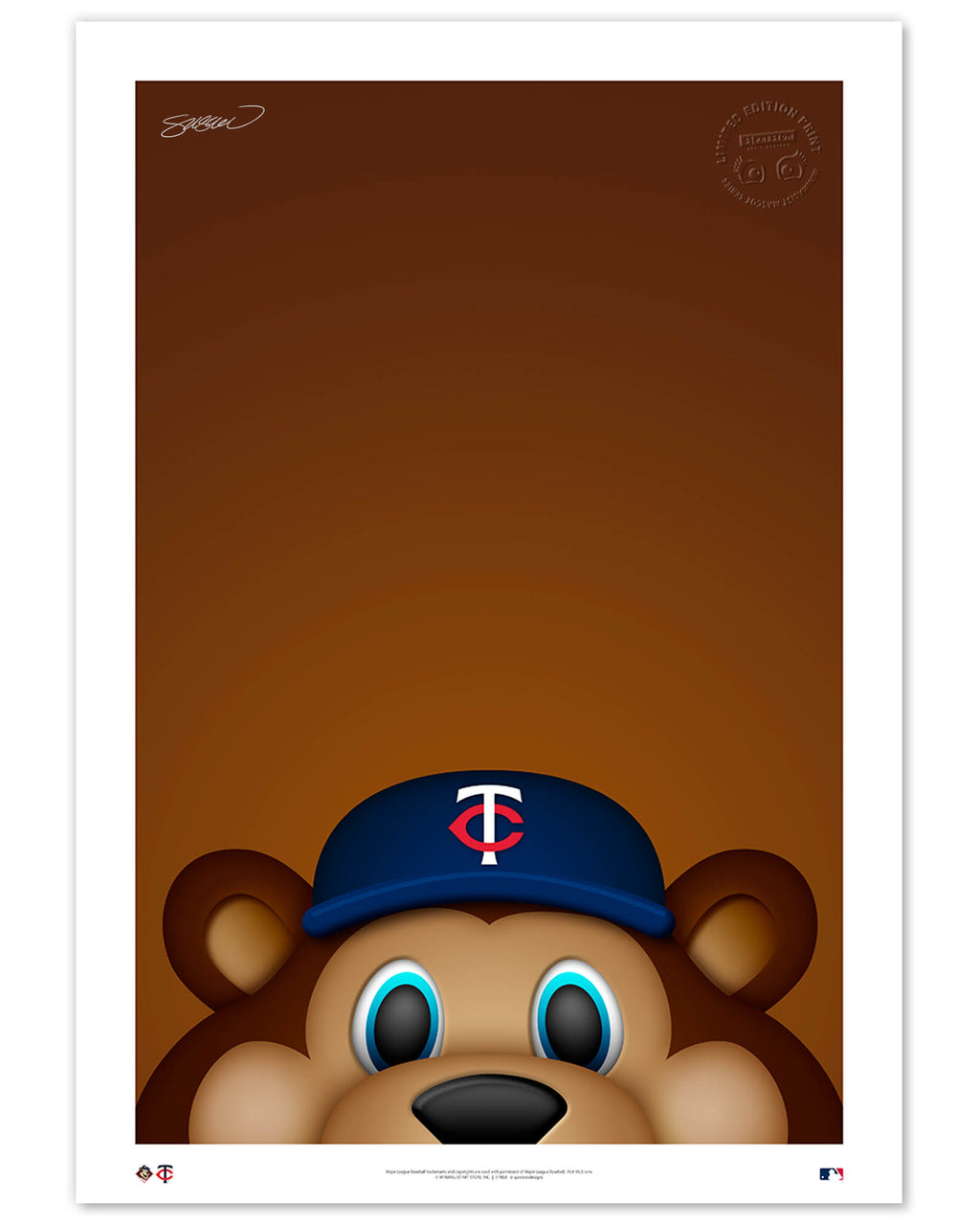 Minimalist T.C. Bear Minnesota Twins - S. Preston – S. Preston Art ...