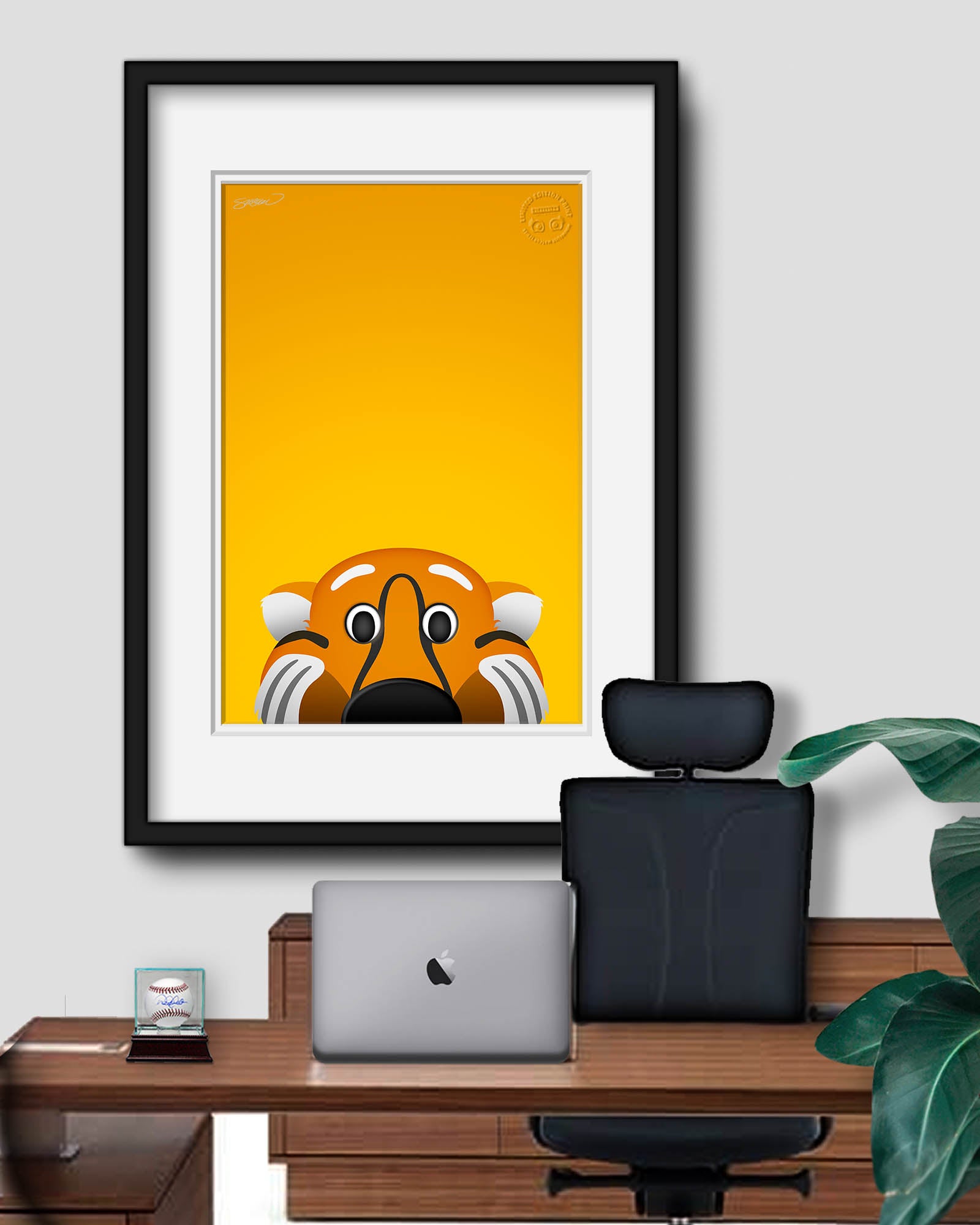 Truman The Tiger Cartoon