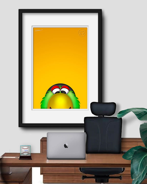 Minimalist Pirate Parrot Pittsburgh Pirates - S. Preston – S. Preston ...