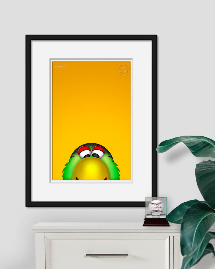 Minimalist Pirate Parrot Pittsburgh Pirates - S. Preston – S. Preston ...