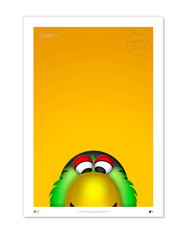 Minimalist Pirate Parrot Pittsburgh Pirates - S. Preston – S. Preston ...
