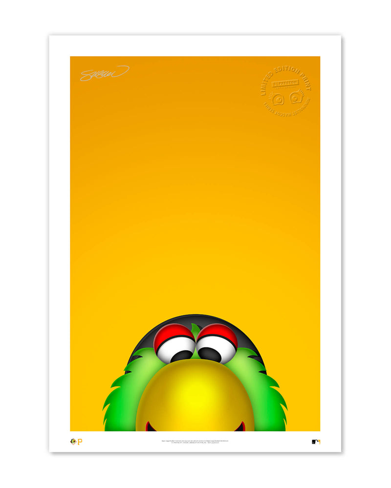 Minimalist Pirate Parrot Pittsburgh Pirates - S. Preston – S. Preston ...