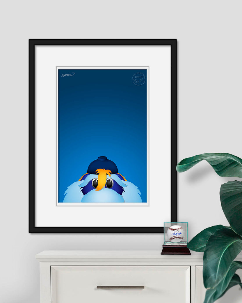 Minimalist Raymond Tampa Bay Rays - S. Preston – S. Preston Art + Designs