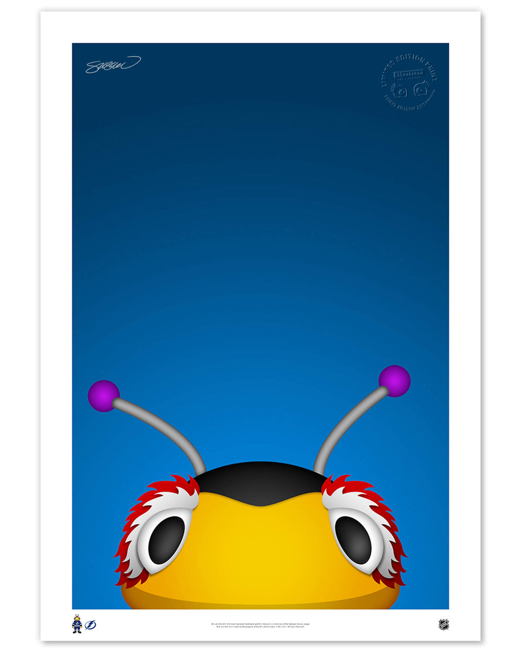 Minimalist Thunderbug Tampa Bay Lightning - S. Preston – S. Preston Art ...